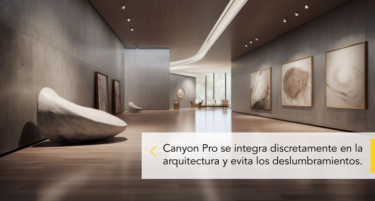 Canyon Pro: Familia de luminarias dirigibles multispot